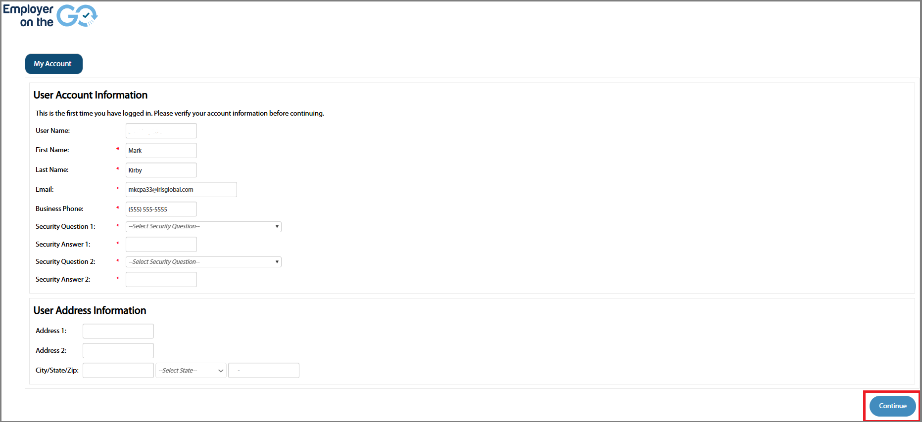 How-to Setup Your myPay Solutions Employer on the Go Login using Duo Mobile